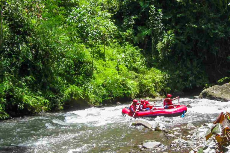 Rafting auf Bali – Wildwassertouren in faszinierenden Landschaften